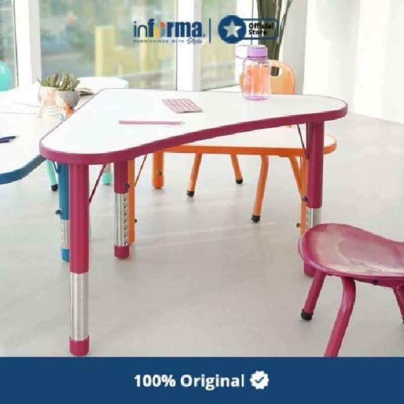 Jual Informa - Cambria Meja Anak Triangle - Ungu di Seller Benzavier ...