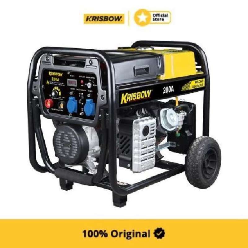 Jual Krisbow Genset Welding Bensin 200 A 1 Pk Open Di Seller Benzavier ...