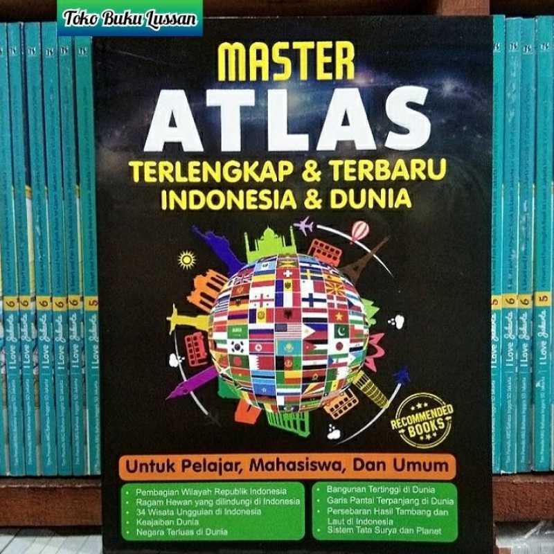 Jual MASTER ATLAS TERLENGKAP & TERBARU, INDONESIA & DUNIA di Seller ...