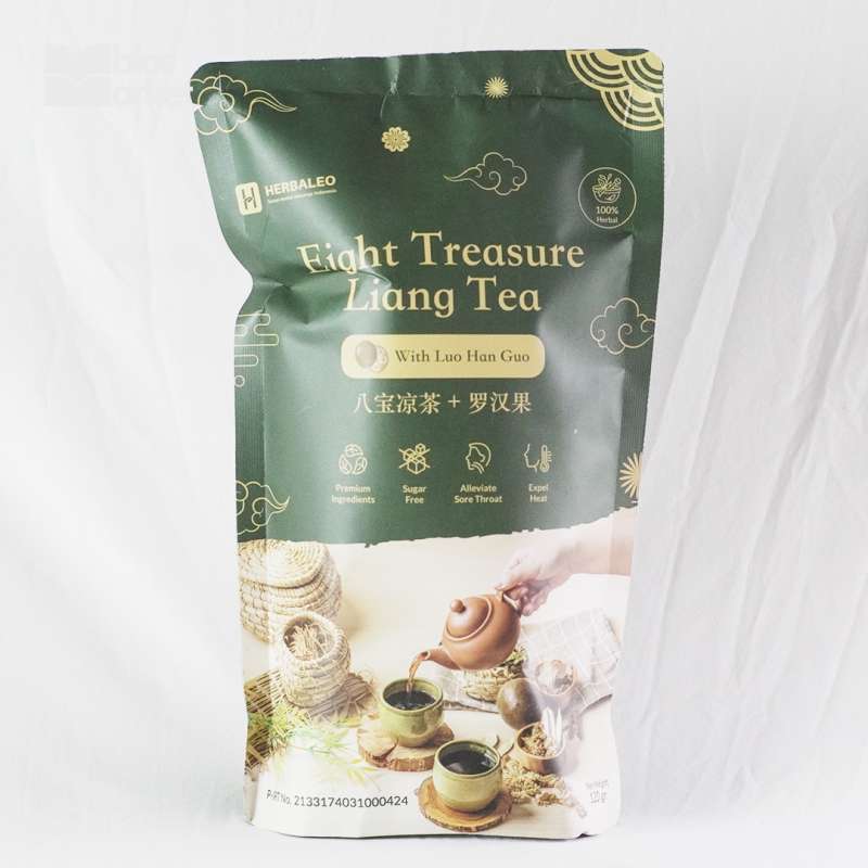 Jual HERBALEO EIGHT TREASURE LIANG TEA WITH LUO HAN GUO di Seller M ...