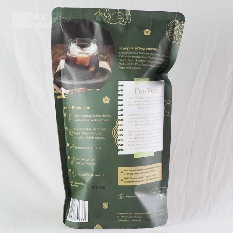 Jual HERBALEO EIGHT TREASURE LIANG TEA WITH LUO HAN GUO di Seller M ...