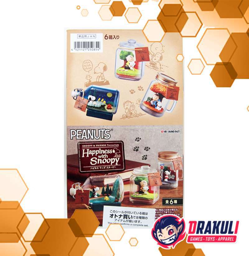 Jual Toys Re-Ment Snoopy & Friends Terrarium Happiness With Snoopy di ...