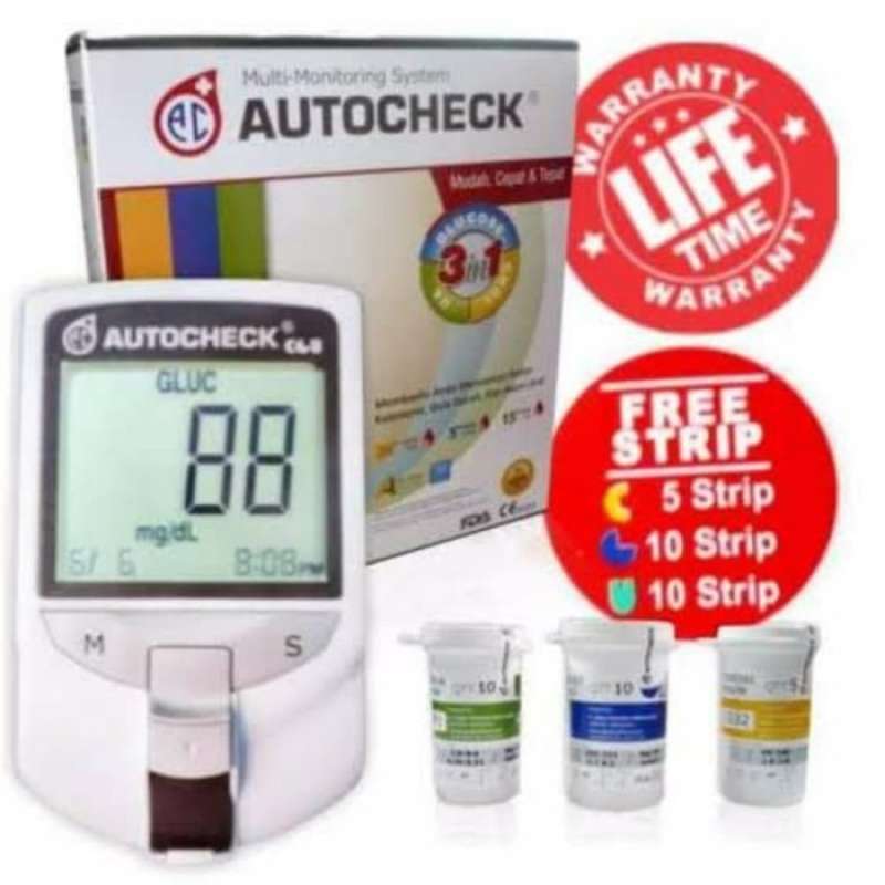 Promo Autocheck 3in1 - Alat Autocheck Alat Test 3 Fungsi Alat test ...