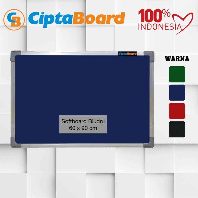 Promo Papan Mading / Cork Board / Softboard Gantung Bludru 60 x 90 cm ...