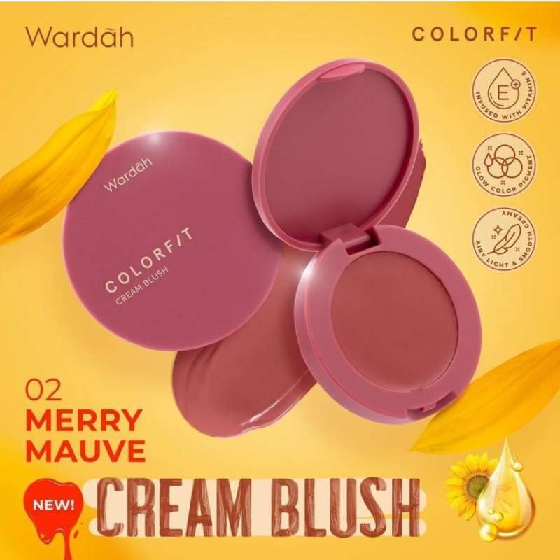 Jual Wardah Colorfit Cream Blush Di Seller Gar Cosmetic - Cicadas, Kota ...