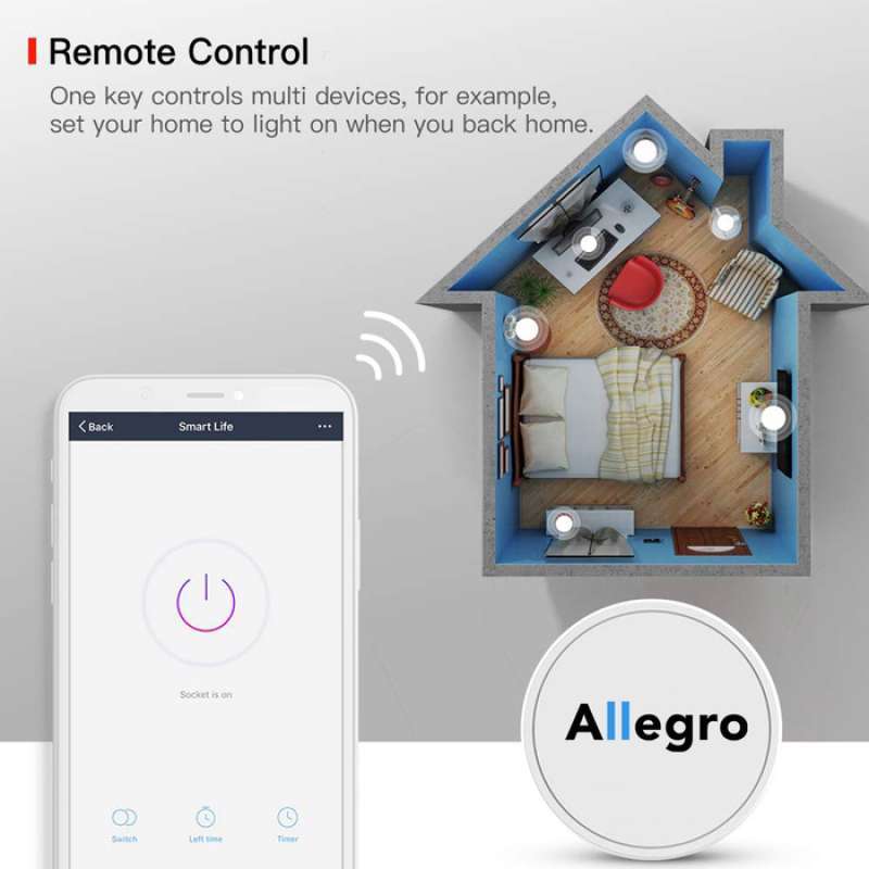 Jual Allegro Smart Plug 16a Bukan Bardi Arbit Di Seller Hapemania ...