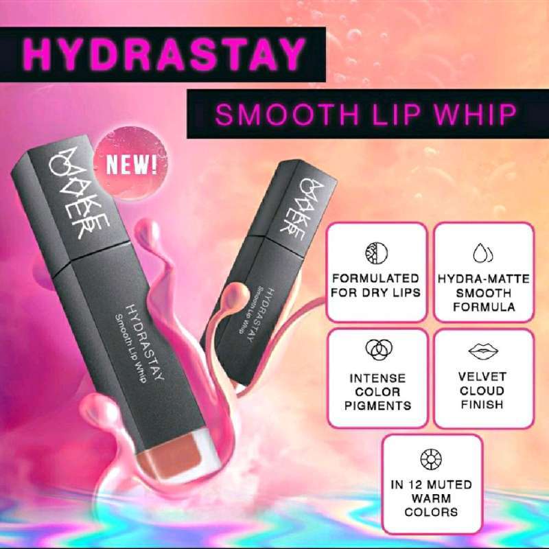 Promo Make Over Hydrastay Smooth Lip Whip 6.5 g - Lip Cream Hydra ...