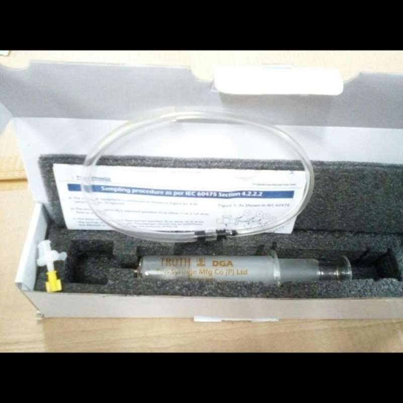 Jual Suntikan Kaca DGA Dissolved Gas Analysis Truth 50 ml 50 cc di ...