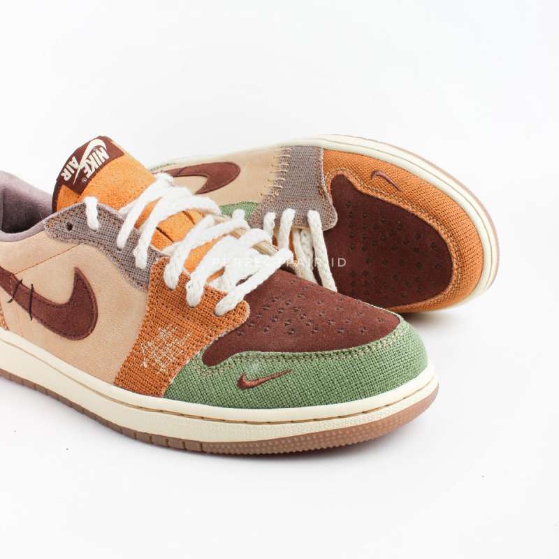 Jual Air Jordan 1 Low OG X Zion Williamson Voodoo 100% Original BNIB ...