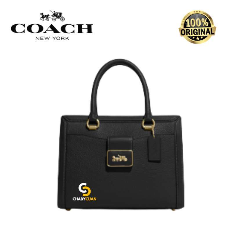 Promo Coach Grace Carryall CC141 Black Original Authentic Diskon 47% di Seller ChabyCuan - Kab ...