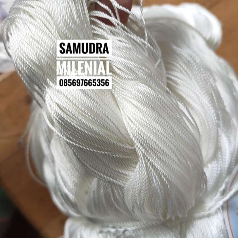 Jual Benang Nilon Putih No 6 / D6 / D9 Ukuran Pilih Dalam Varian - No ...