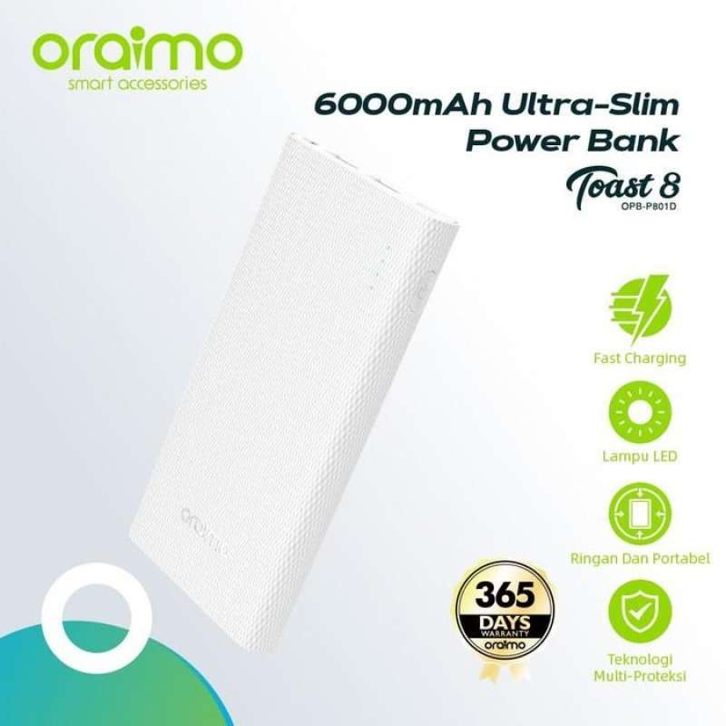 Jual Oraimo Pawer Bank Spesifikasi Original, Murah & Diskon Harga April ...