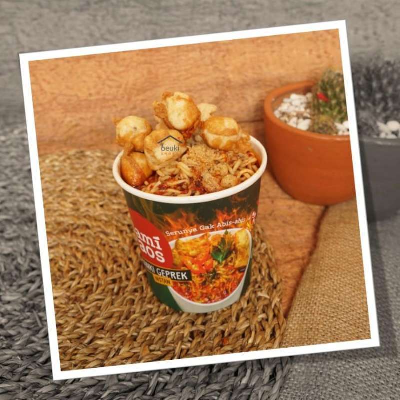 Jual Sami Raos Geprek Makanan Instan Khas Garut Berbagai Varian Pilih ...
