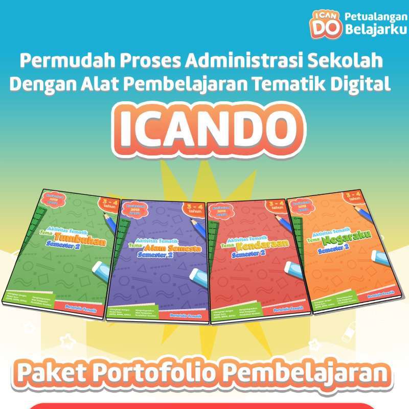 Jual Lks Portfolio Lka Lembar Kerja Siswa Tematik Paud Kurikulum 2013 ...