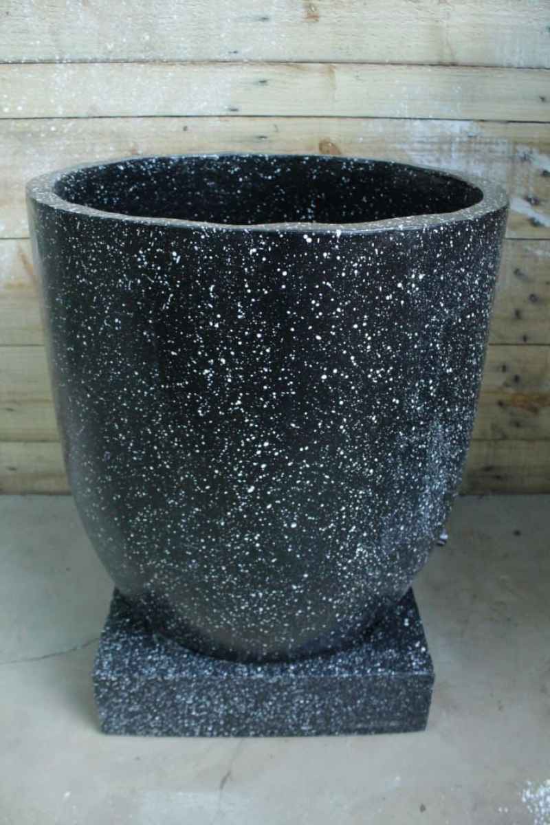 Jual Bak Mandi Besar Model Teraso Warna Hitam Bintik Putih Di Seller ...