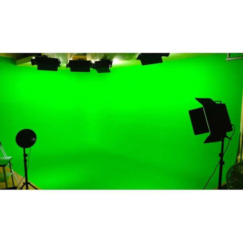 Jual GREEN SCREEN HIJAU STABILO,100 gsm kain furing,kain spunbond ...