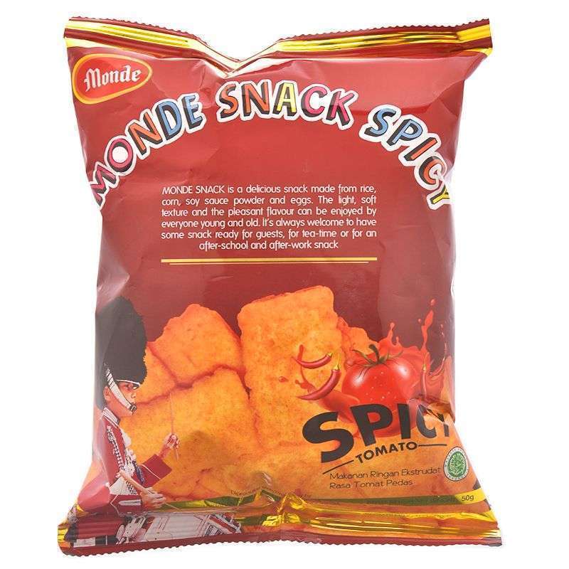 Jual Monde Snack Spicy Tomato 60G di Seller Blibli – Serpong Tangerang ...