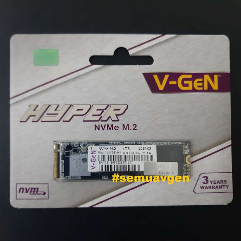 Promo Tanpa Merk SSD M.2 1TB NVMe V-GeN | Solid State Drive M2 PCIe 1 TB / 1 TERA VGEN I Diskon ...