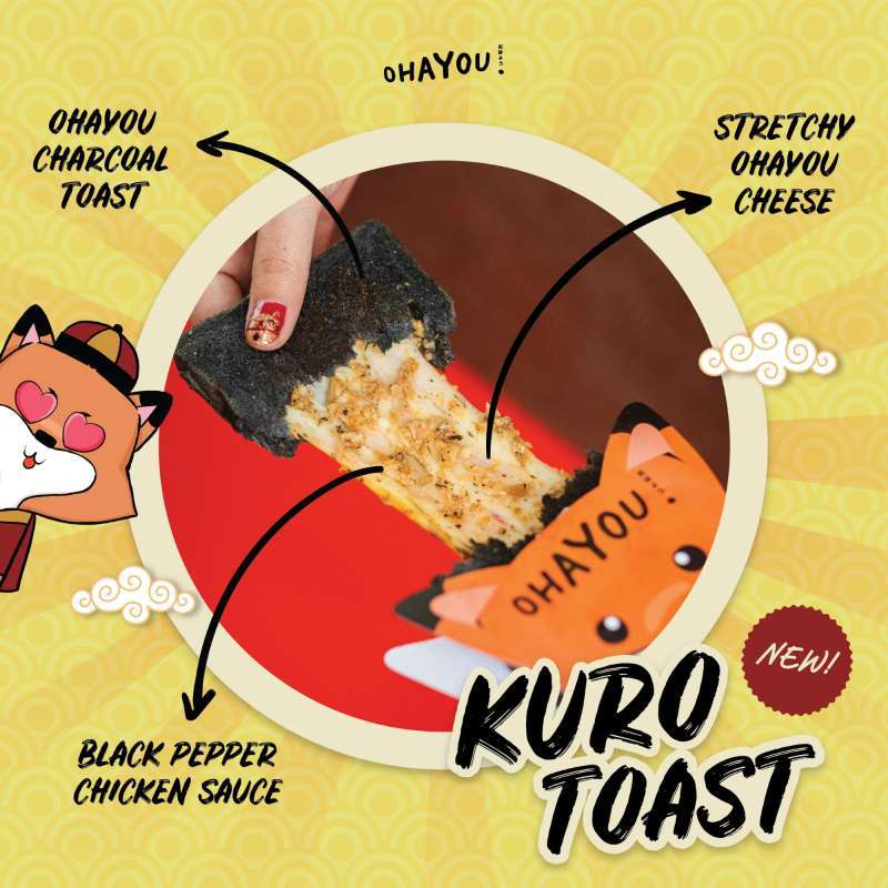 Jual OHAYOU! Kuro Cheese Toast Frozen di Seller OHAYOU! - Papanggo ...