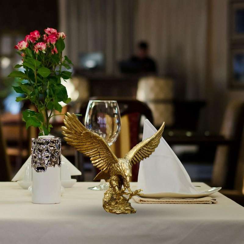 Jual Modern Eagle Sculpture Collectible Statue For Wedding Entrance ...
