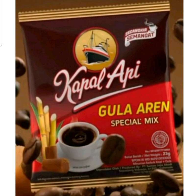Jual Kopi Kapal Api Special Mix Gula Aren [23 gr/ Dus] Jogja di Seller ...