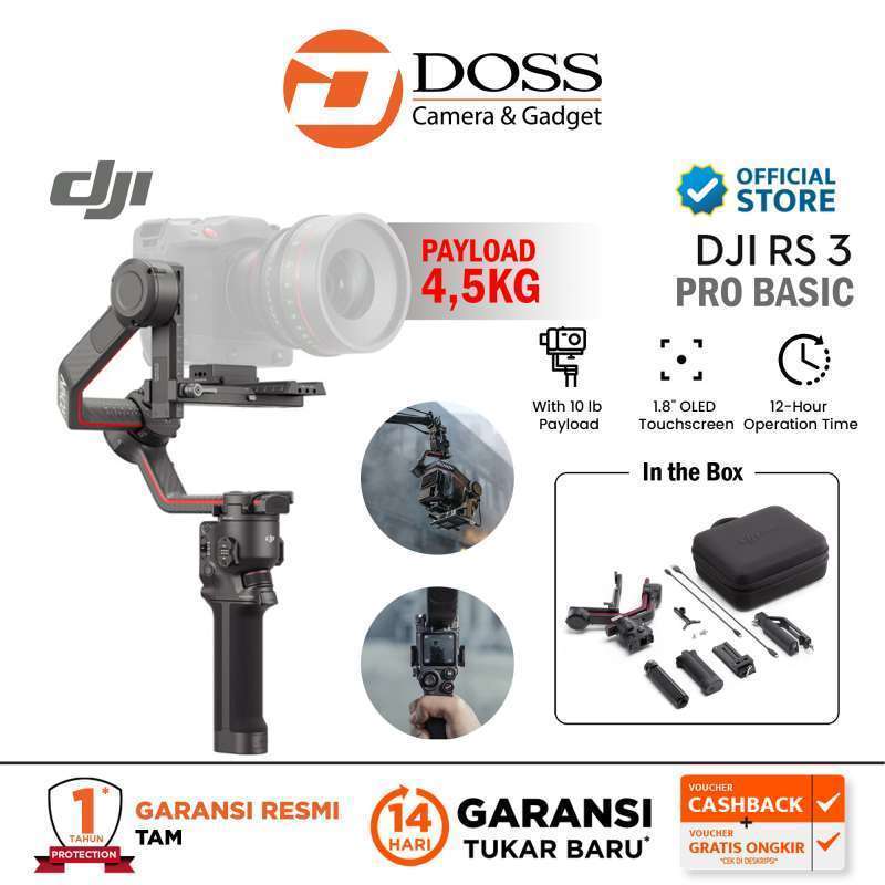 Jual DJI RS3 Pro Basic Gimbal Stabilizer di Seller Doss Bali - Doss ...