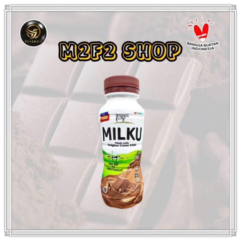 Jual Susu Milku Cokelat Premium Uht Botol Plastik Pet - 200 Ml (kemasan ...