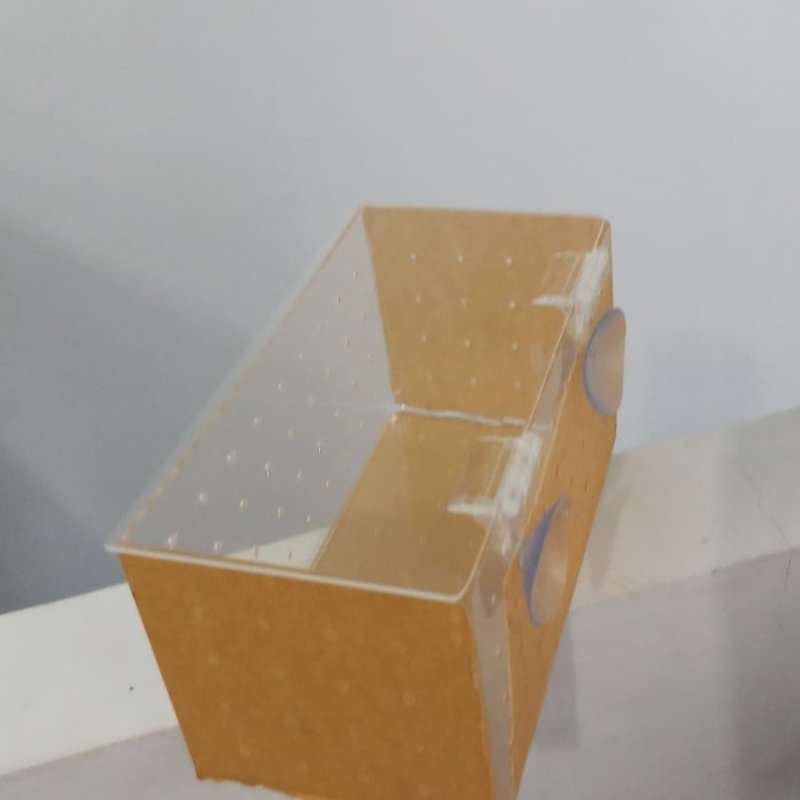 Jual Box Acrylic Tempat Karantina Ikan Di Aquarium Dengan Tutupan di ...