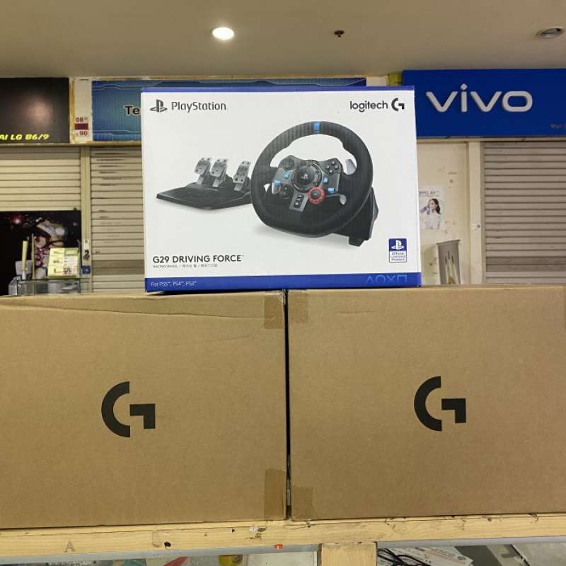 Promo Steering Wheel Logitech G29 New untuk PC PS3 PS4 PS5 Diskon 3% di ...