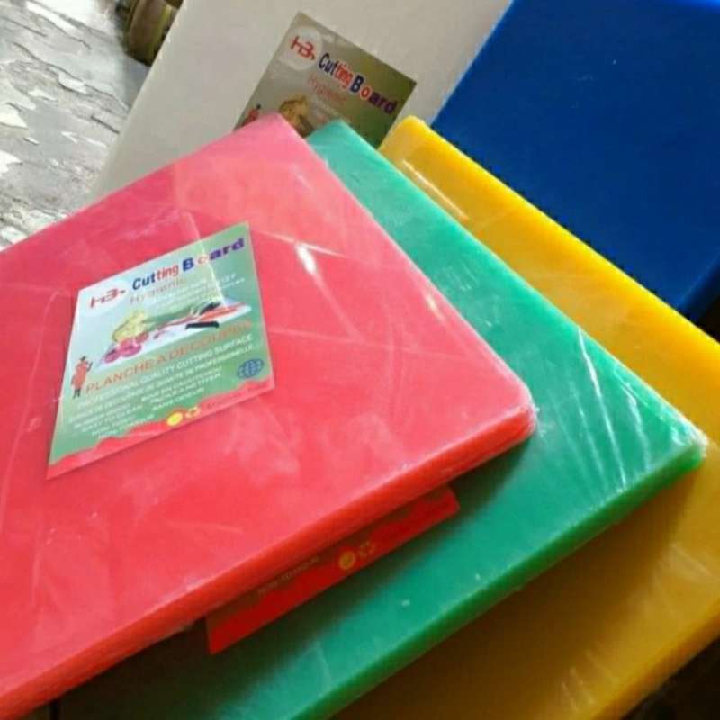 Jual TALENAN PLASTIK BESAR TEBAL CUTTING BOARD AKEBONO 48x33x1,8cm di ...