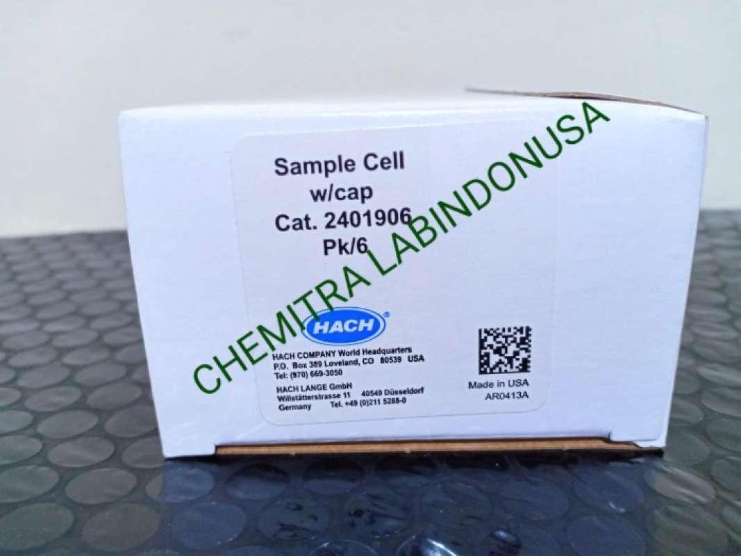 Jual Hach 2401906 Glass Sample Cell -25 Mm Round 10, 20, 25 Ml Di ...