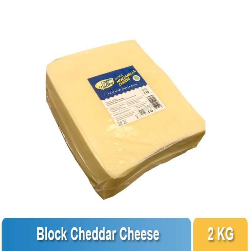 Jual GREEN VALLEY - Block Mozzarella Cheese 2 Kg di Seller Foodbay Bali ...
