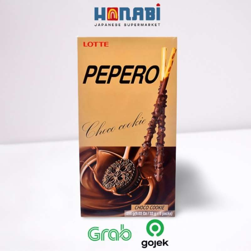 Jual Lotte Pepero Choco Cookie 32g - Biskuit Stik Salut Coklat Made In ...