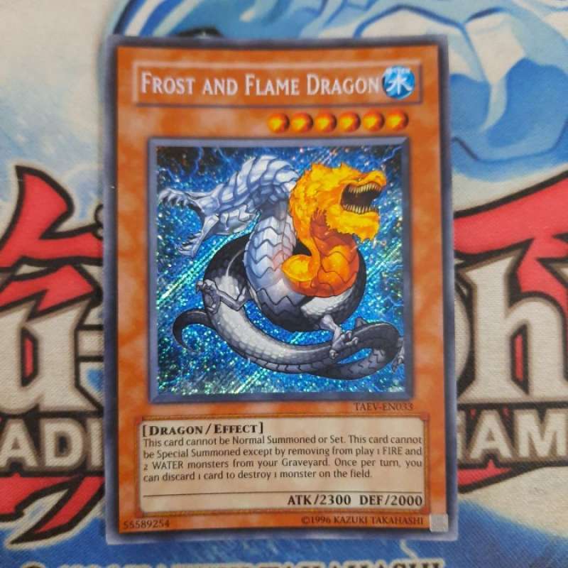 Promo yugioh frost and flame dragon TAEV LANGKA original Diskon 44% di Seller TOYS TYS ...