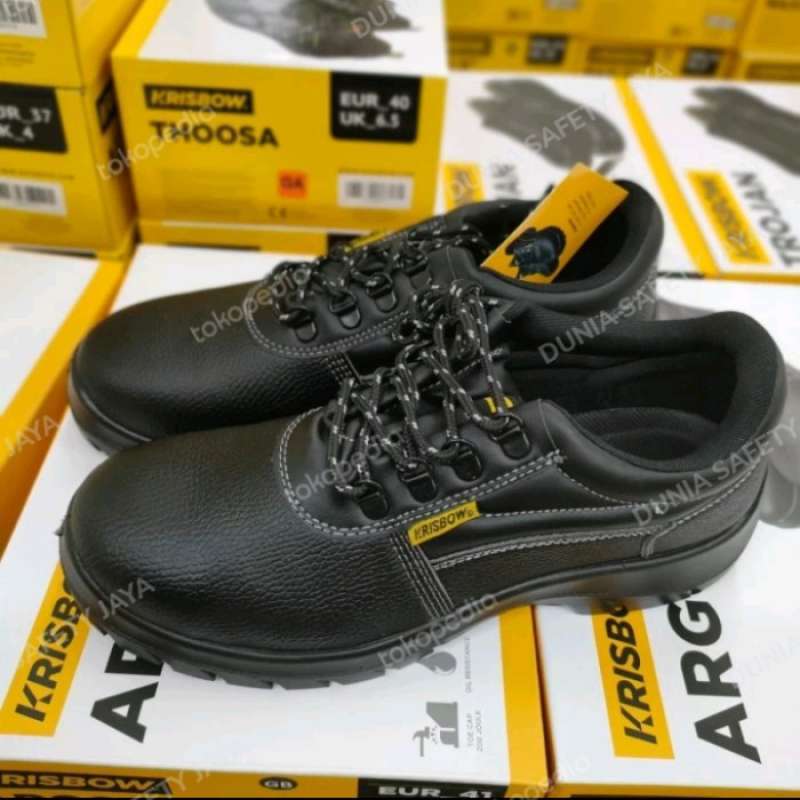 Jual Sepatu Safety Krisbow Argon 4inch/safety Shoes Krisbow Argon 4inch ...