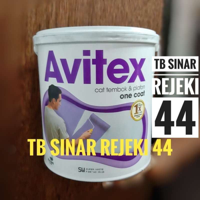 Promo Avitex One Coat Galon 4.5kg Cat Tembok Plafon Gypsum Grc Avian ...