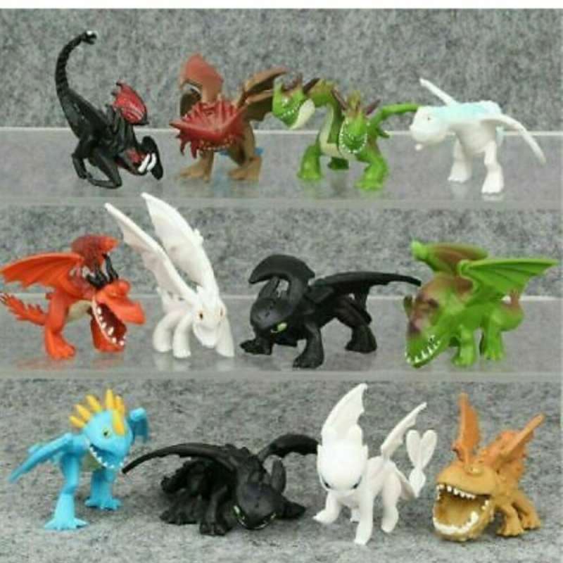 Jual How To Train Your Dragon Figure Set 10 Pcs Di Seller Vee Vonix ...