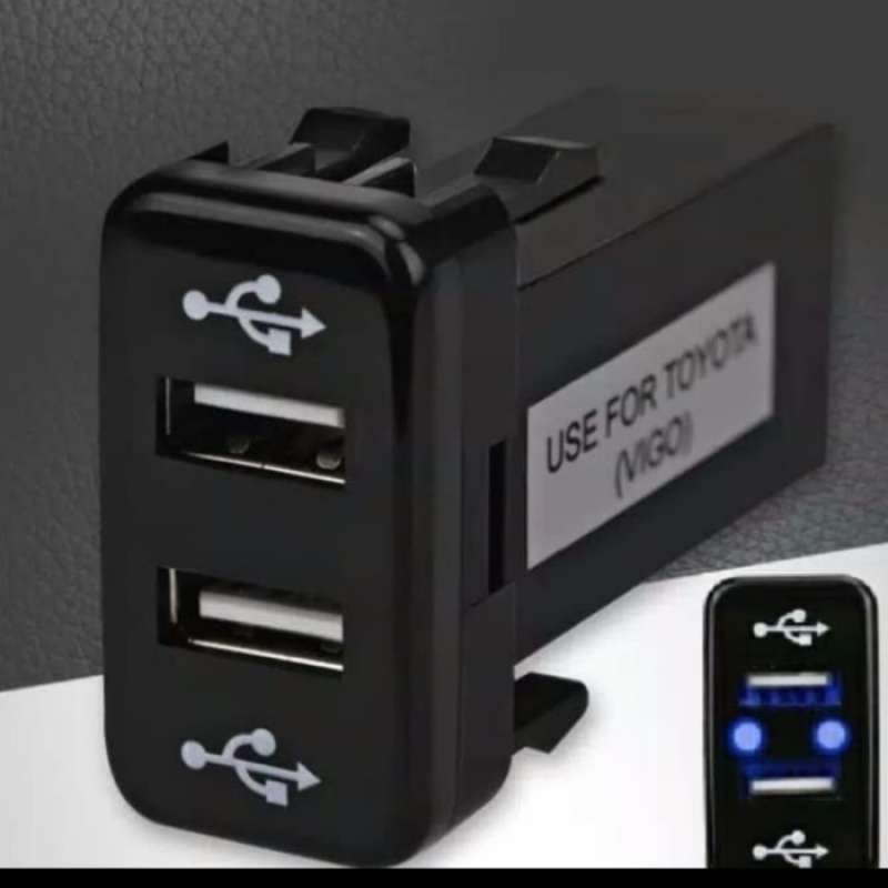 Jual SOCKET COLOKAN USB/SOCKET USB MOBIL TOYOTA di Seller Jolly Care ...