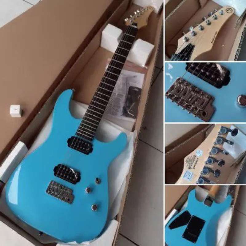 Jual Gitar Listrik Atau Gitar Elektrik Samick Ss-71 Bl Original Full ...