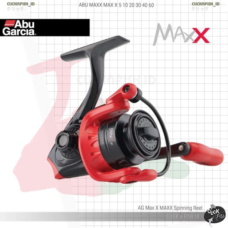 Jual REEL ABU Garcia MAXX / MAX X 5 10 20 30 40 60 | Spin 4BB di Seller Barbersport - Kota ...