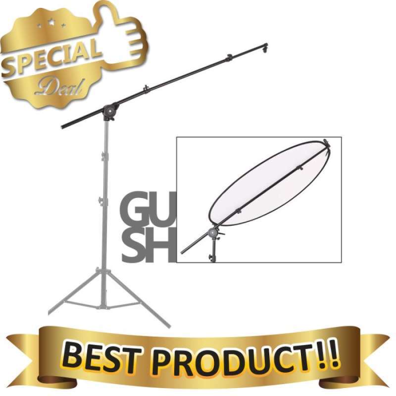 Promo Swivel Extension Boom Arm Reflector & Diffuser Clamp Diskon 13% ...