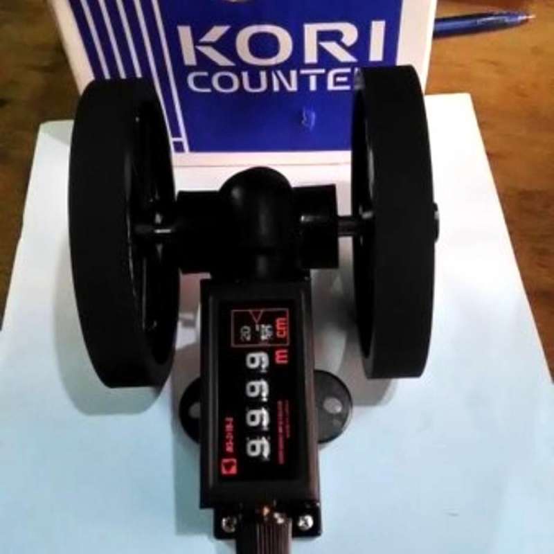 Jual Kori Counter Meter Roda Alat Ukur Satuan Meter Kori Konter Meter ...