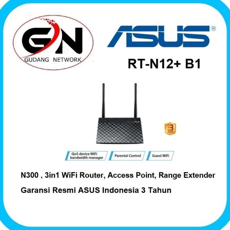 Jual ASUS RT-N12+ N300 / Wireless Router / Router / Access Point ...
