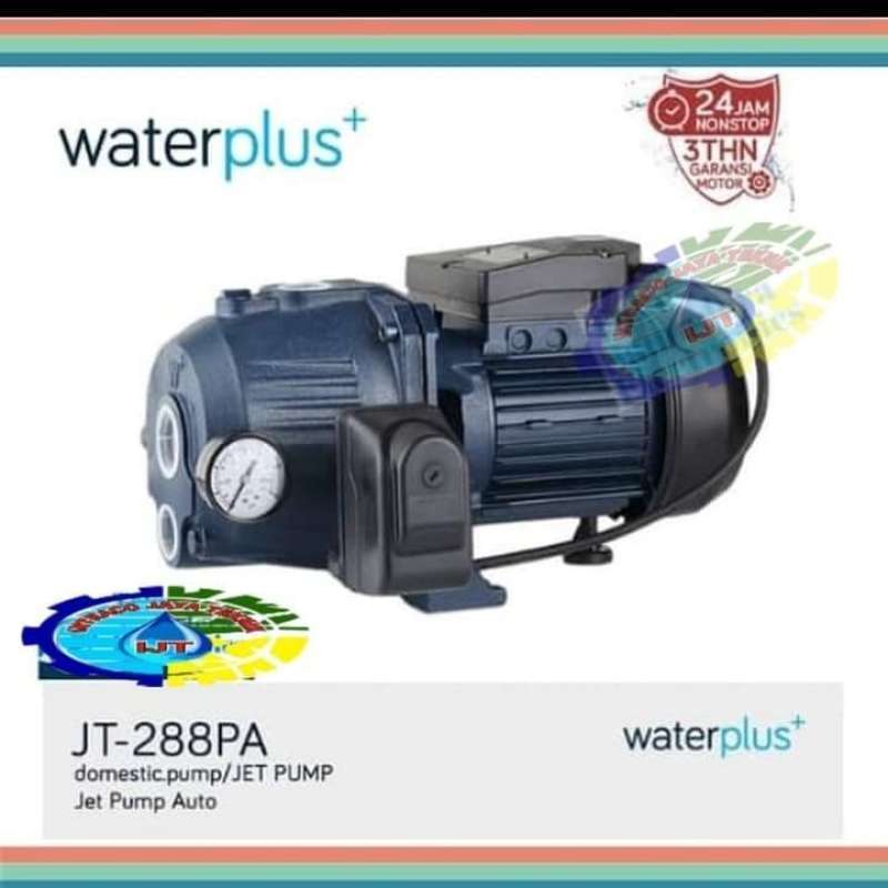 Jual Mesin Pompa Air Jet Pump Automatic Waterplus Jt 288 Pa Tanpa ...
