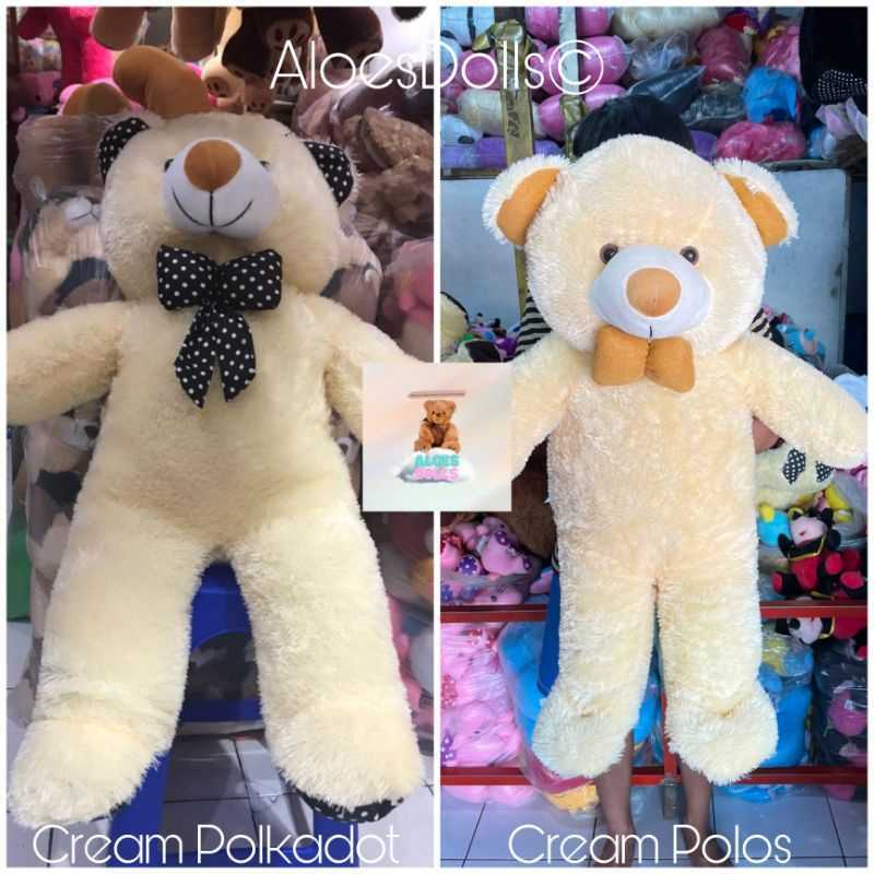 Promo Boneka Teddy Bear Beruang Jumbo 1 meter Warna Import Spesial ...