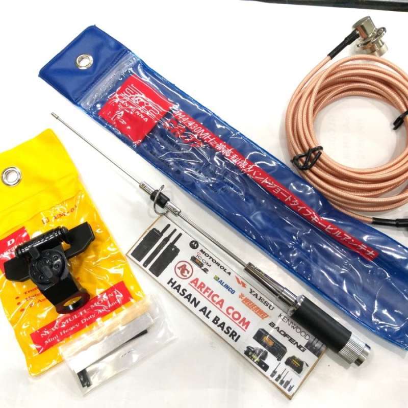 Jual ANTENA RADIO RIG MOBIL DUALBAND - ANTENA RIG SKY2 CR 77 FULL SET di Seller NEW VISION ...