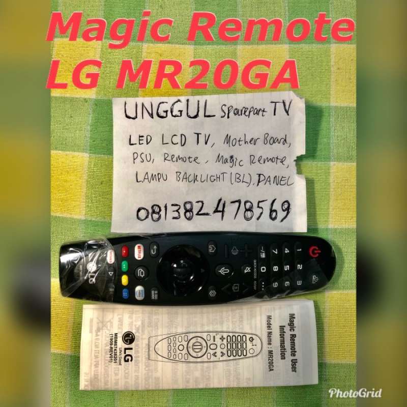Jual Remote LG Smart TV LED AN-MR20GA NEW Original Tahun 2020 - Magic ...