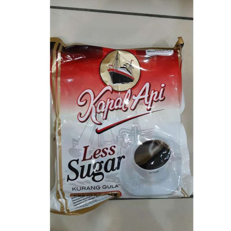 Jual KAPAL API KOPI LESS SUGAR SPECIAL MIX ISI 20 SACHET di Seller ...