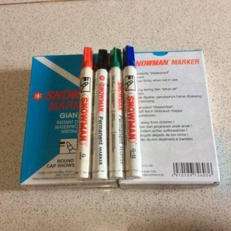 Jual Spidol Permanent 1 Kotak Original Harga Termurah Juli 2024 | Blibli