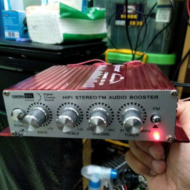 Promo Amplifier bisa radio plus adaptor cocok speaker pasif ready ...
